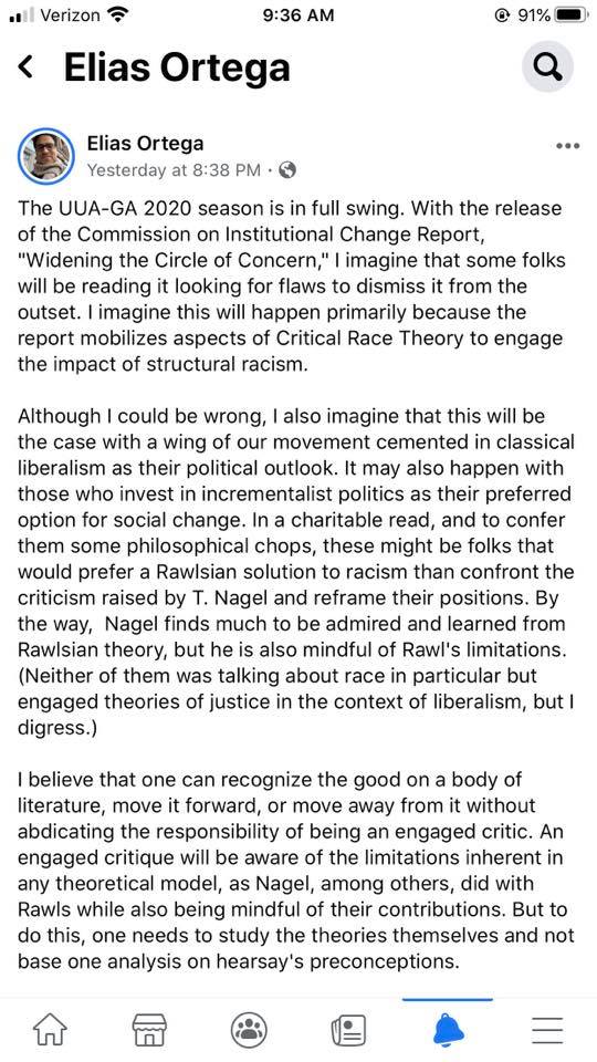 New UU Theology – Fifth Principle Project